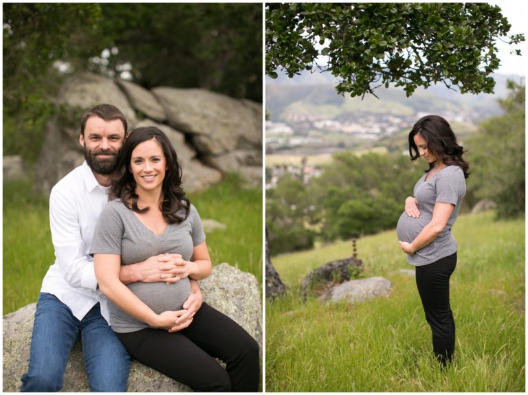 Kat & Casey's Maternity session - Bishops Peak {San Luis Obispo, Ca ...